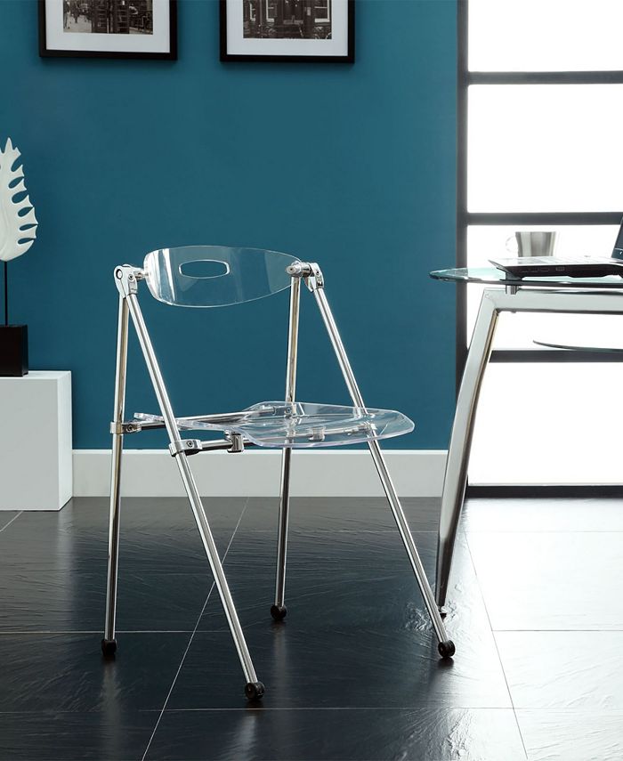 Modway Telescope Folding Chair - Macy's