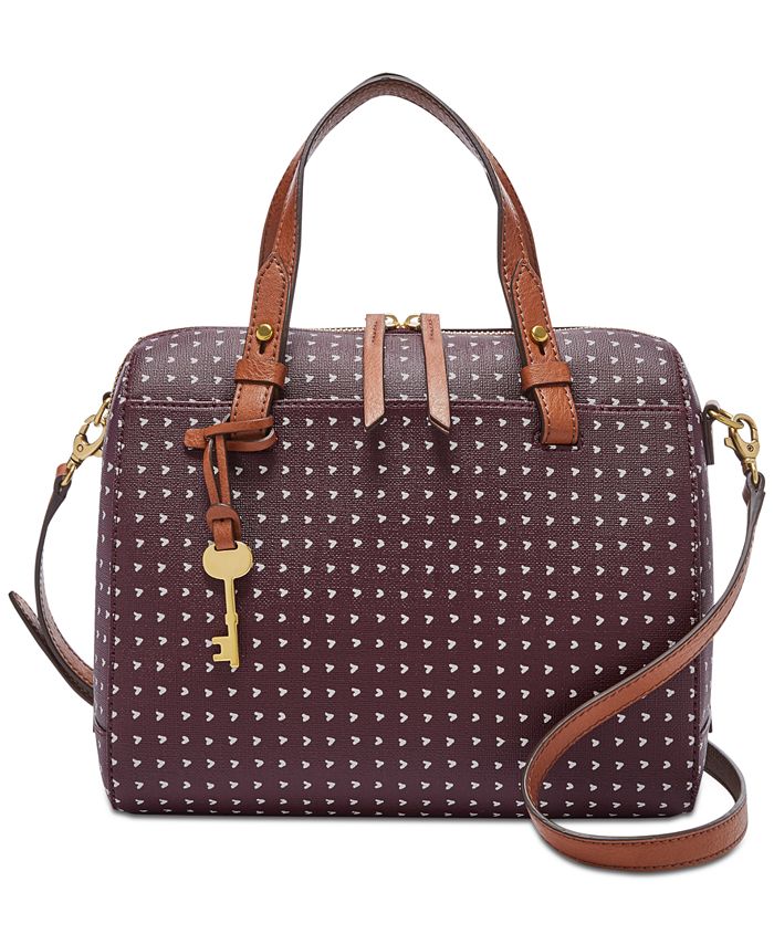 Fossil Rachel Small Satchel - Macy's