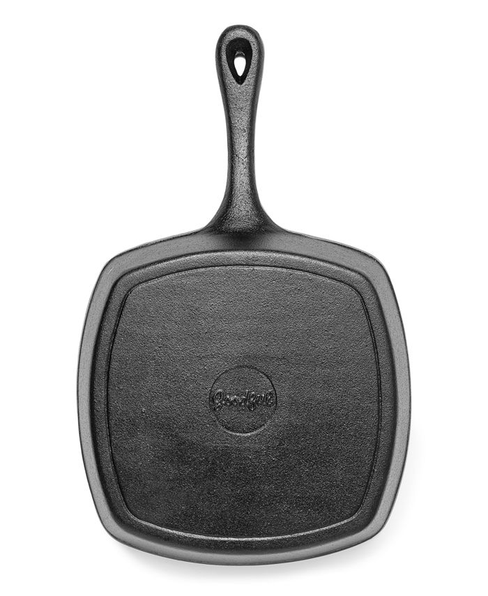 Goodful 10" Cast Iron Grill Pan, Created for Macy's - Macy's