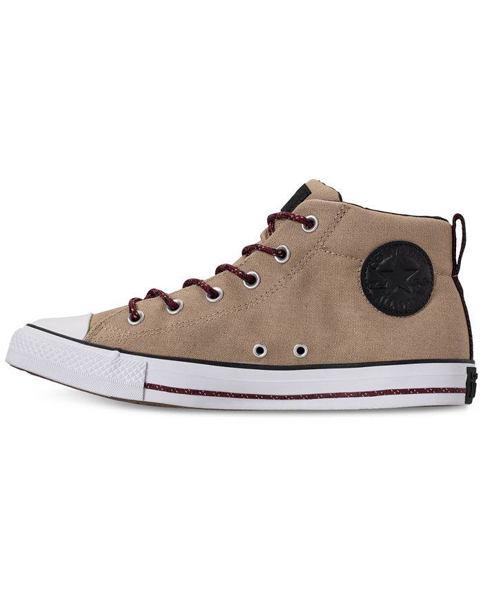 Converse Men's Chuck Taylor Street Mid Casual Sneakers from Finish Line ...