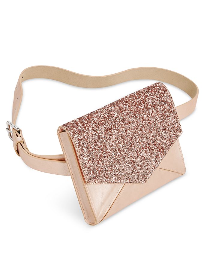 INC International Concepts I.N.C. Glitter & Metallic Fanny Pack, Created for Macy's - Macy's