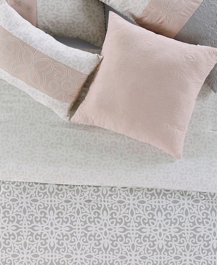 VCNY Home Cordelia 8-Pc. Embroidered King Comforter Set - Macy's