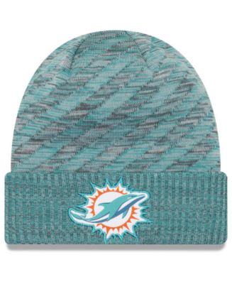New Era Miami Dolphins Touch Down Knit Hat - Macy's
