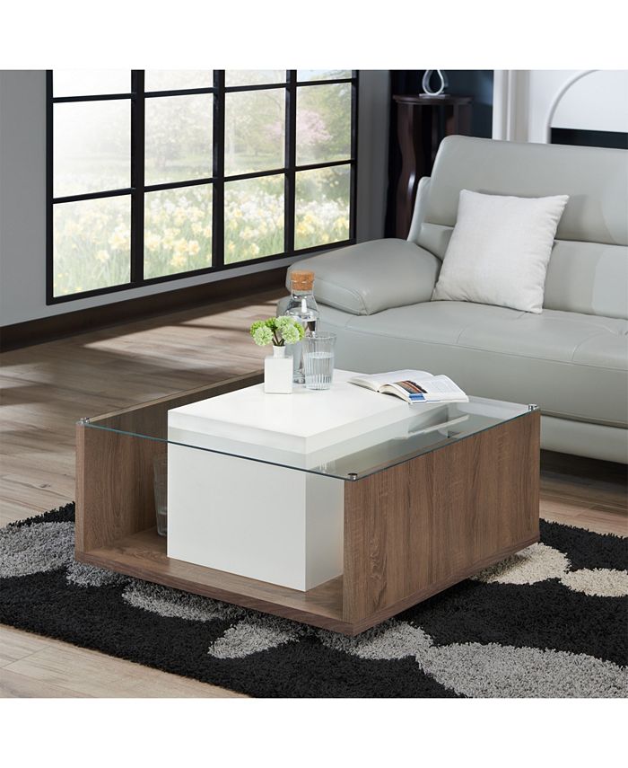 Furniture of America Edna Contemporary Coffee Table - Macy's
