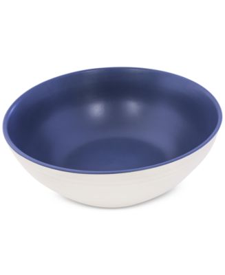 Thirstystone Dark Blue Ceramic Serving Bowl - Macy's