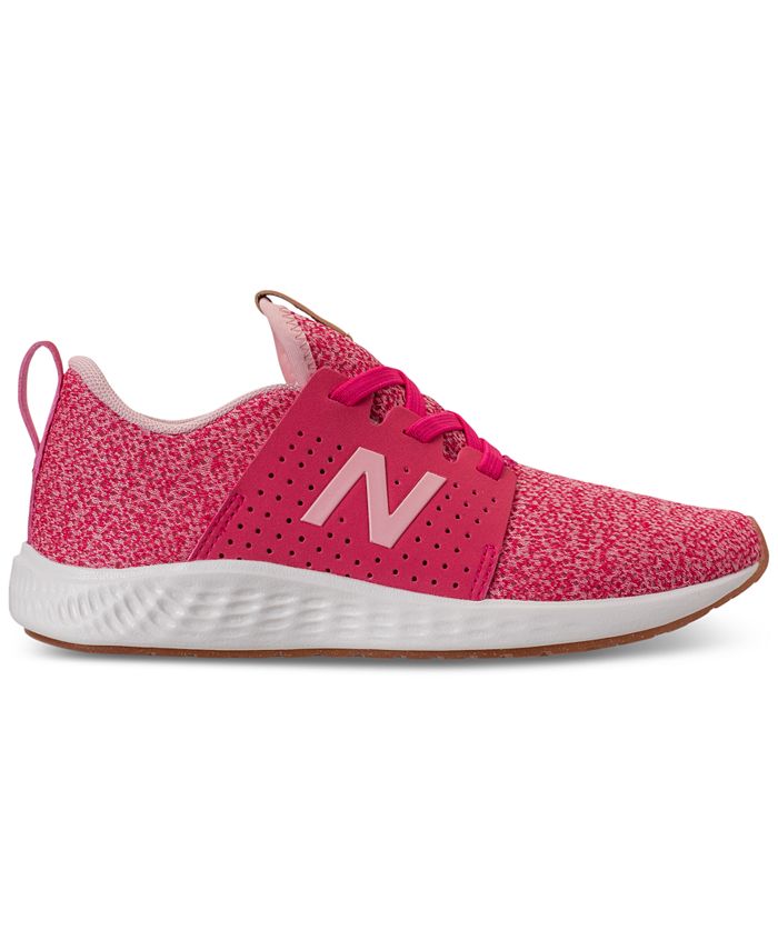 New Balance Girls' Fresh Foam Sport V1 Running Sneakers from Finish ...