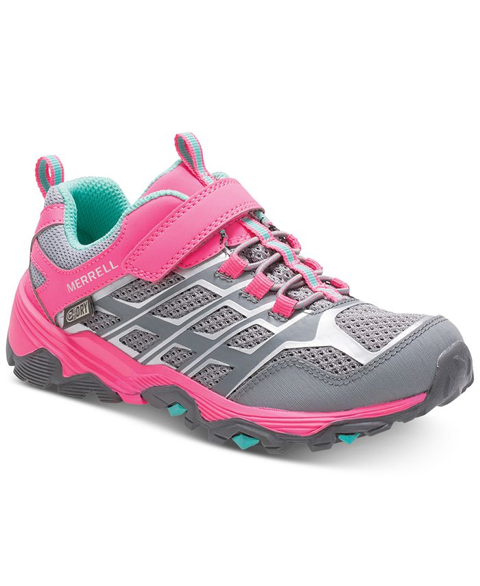 Merrell Big Girls Moab Fast Waterproof Sneakers - Macy's