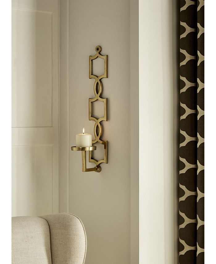 IMAX Sadie Gold Wall Sconce - Macy's