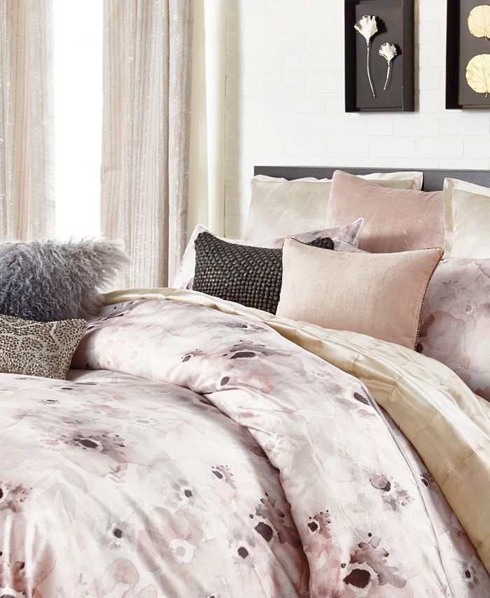 Michael Aram Anemone King Duvet Cover - Macy's
