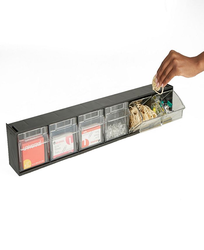 Mind Reader Multi Purpose Storage Tilt Drawer, Black - Macy's