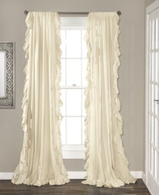 Reyna 95" x 54" Window Curtain Set - Macy's