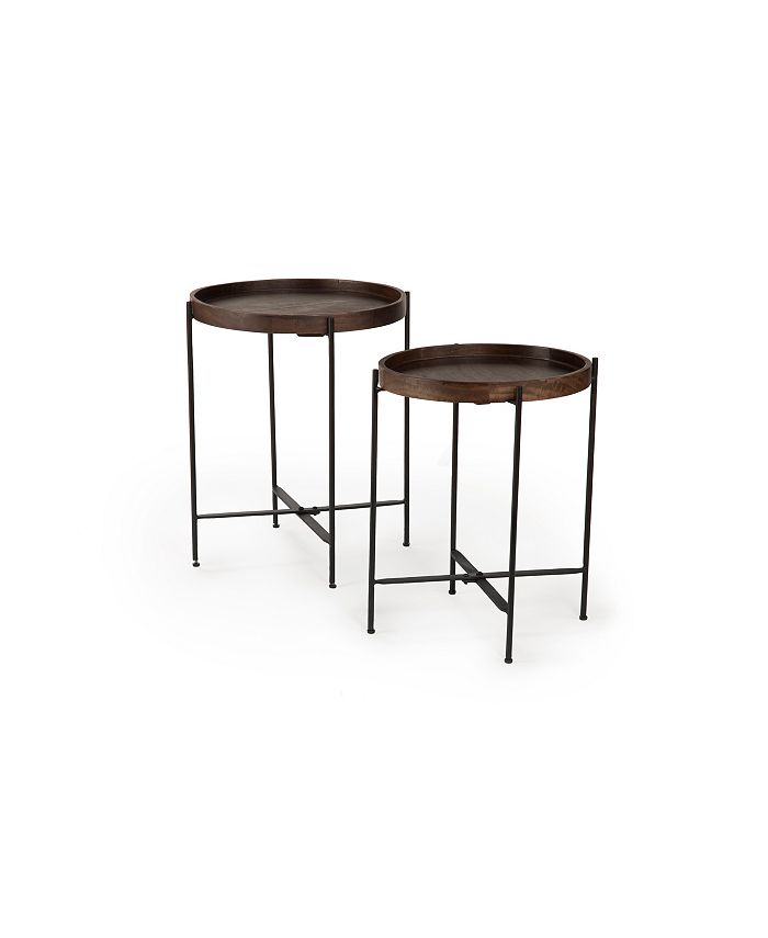 Furniture Capri Accent Table Set, Quick Ship - Macy's