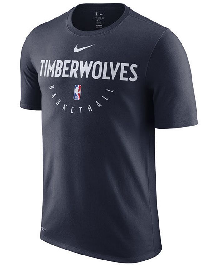Nike Men's Minnesota Timberwolves Practice Essential T-Shirt - Macy's
