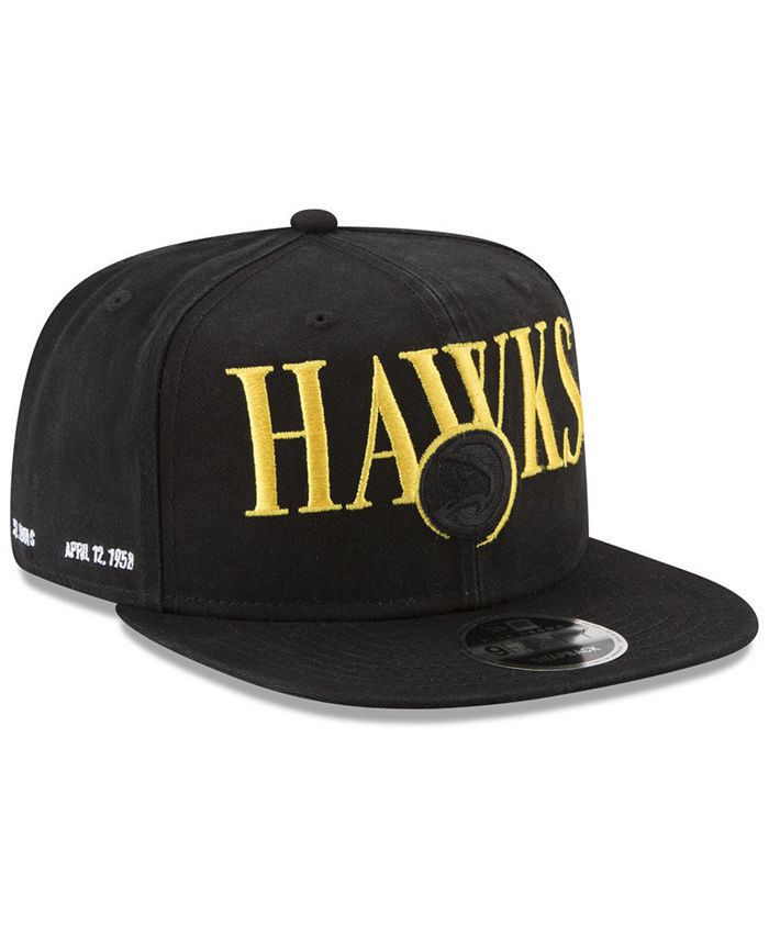 New Era Atlanta Hawks 90s Throwback Roadie 9FIFTY Snapback Cap - Macy's