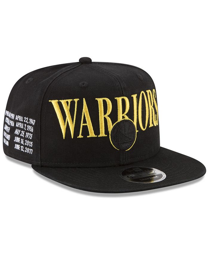 New Era Golden State Warriors 90s Throwback Roadie 9FIFTY Snapback Cap ...