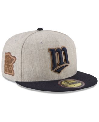 New Era Minnesota Twins Leather Ultimate Patch Collection 59FIFTY ...