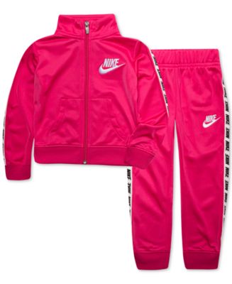Nike Toddler Girls 2-Pc. Tricot Track Jacket & Pants Set - Macy's