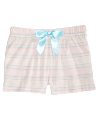Max & Olivia Big Girls Printed Sleep Shorts, Created for Macy's - Macy's