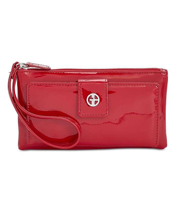 Giani Bernini Patent Grab & Go Wallet, Created for Macy's - Macy's
