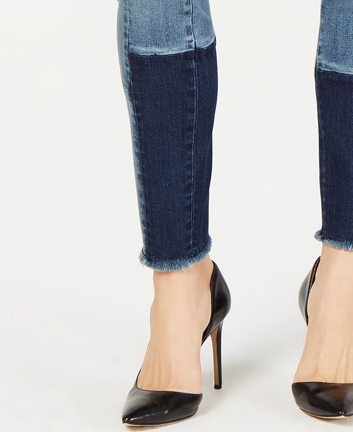 INC International Concepts I.N.C. Patchwork Skinny Jeans, Created for ...