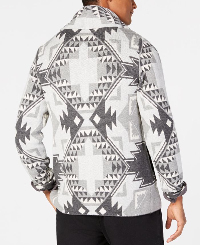 American Rag Men's Folklore Cardigan, Created for Macys - Macy's
