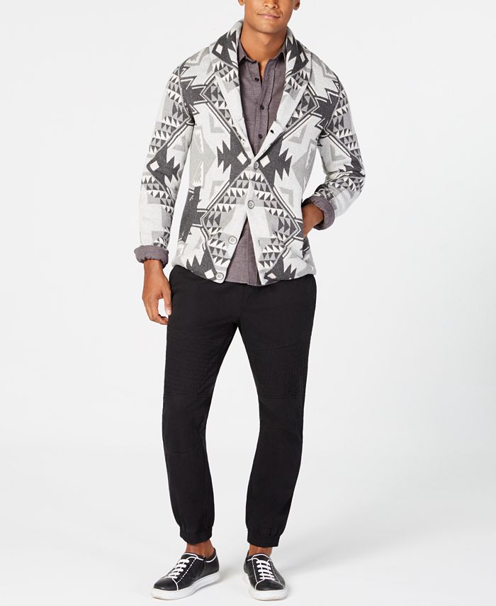 American Rag Men's Folklore Cardigan, Created for Macys - Macy's