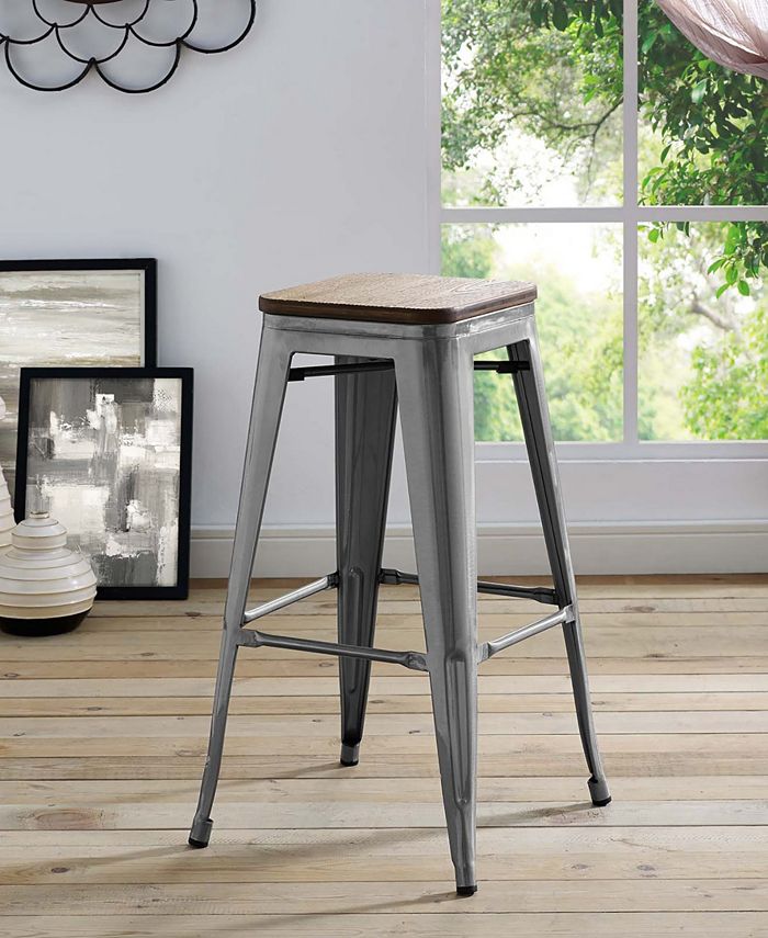 Modway Promenade Bar Stool - Macy's
