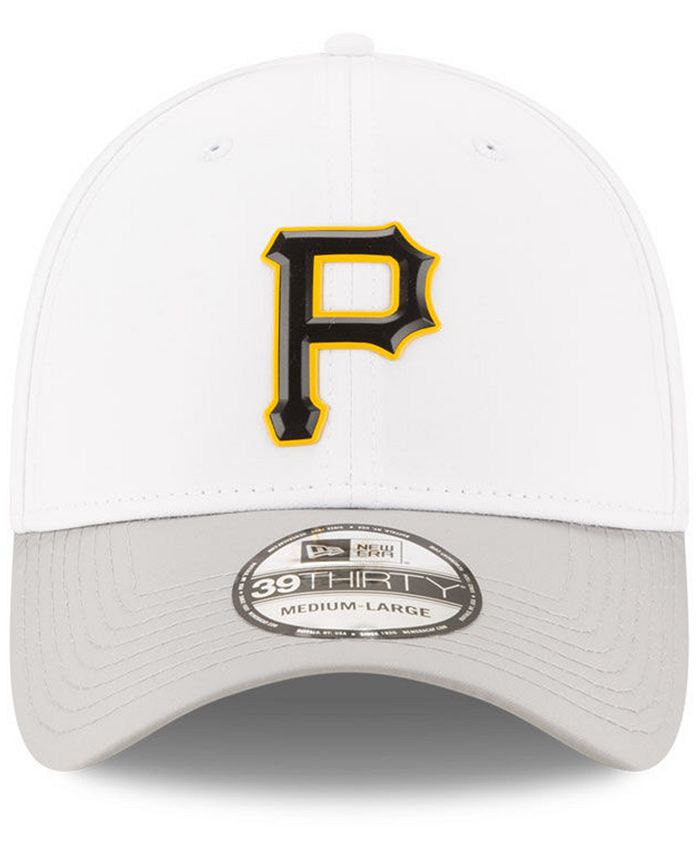 New Era Pittsburgh Pirates White Batting Practice 39THIRTY Cap - Macy's