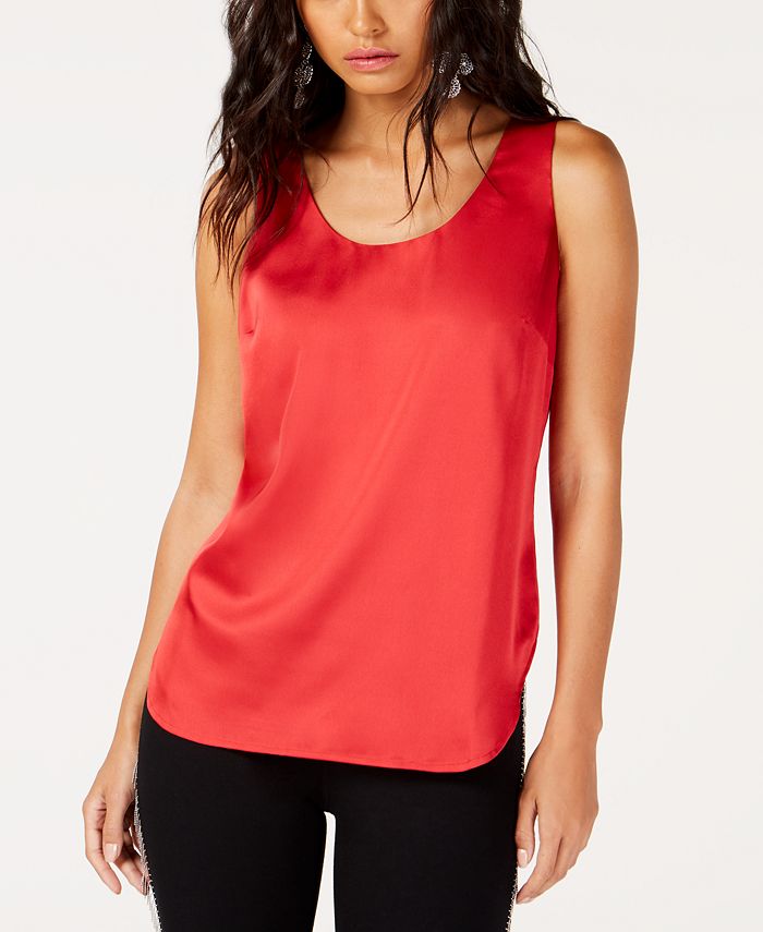 INC International Concepts I.N.C. Scoop-Neck Tank Top, Created for Macy ...