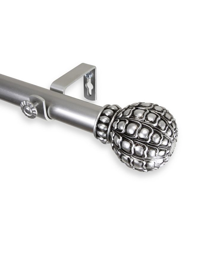Rod Desyne Pod Curtain Rod 1 inch dia 120-170 inch - Macy's
