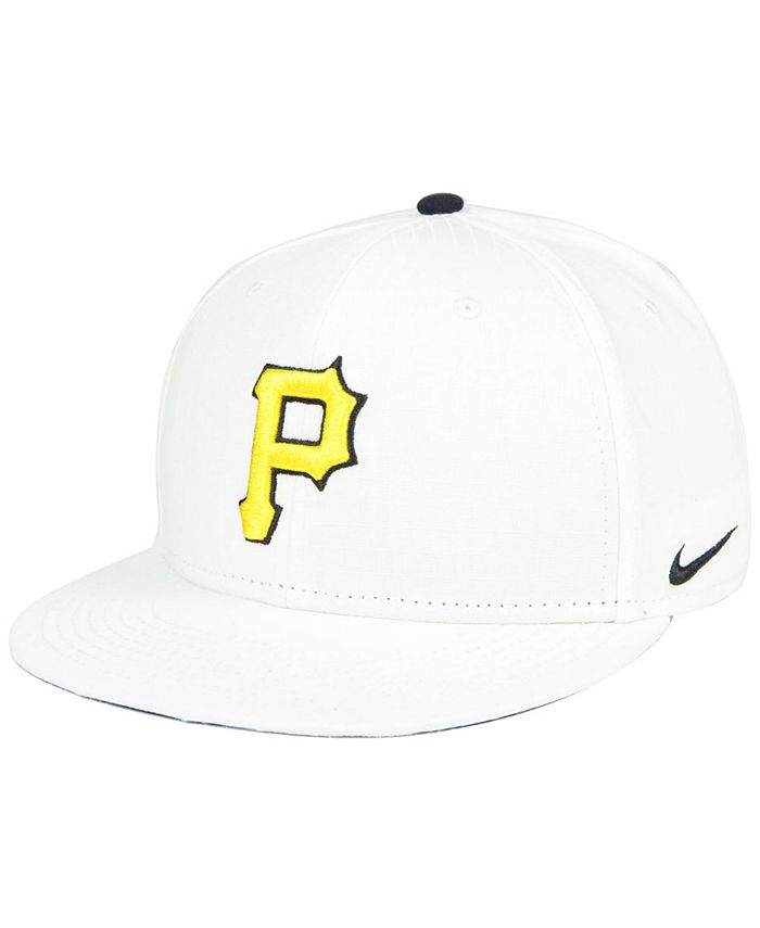 Nike Pittsburgh Pirates White Ripstop Snapback Cap - Macy's