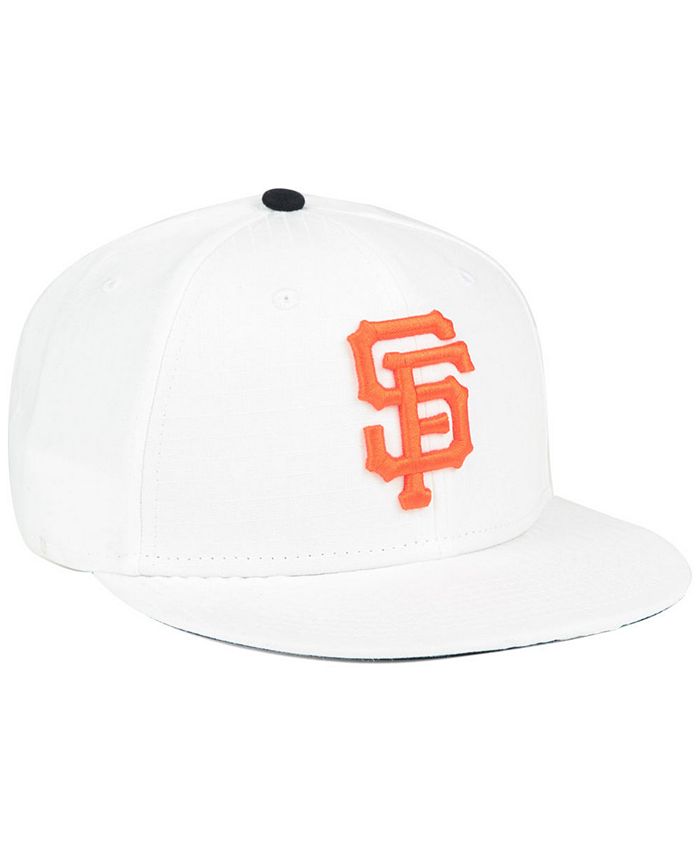 Nike San Francisco Giants White Ripstop Snapback Cap - Macy's