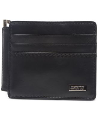 Kenneth Cole Reaction Men's Front-Pocket Leather Wallet - Macy's