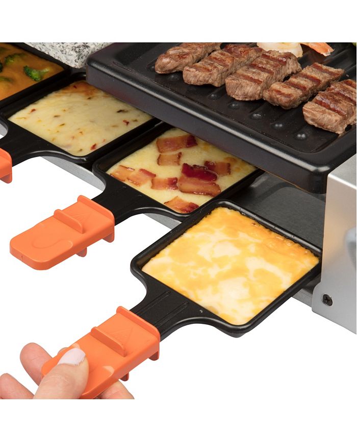 MasterChef Deluxe Cheese 8-Pan Raclette and Grill - Macy's