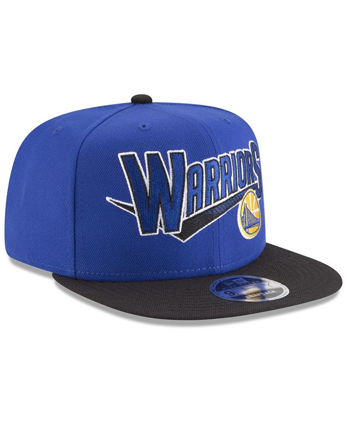 New Era Golden State Warriors Retro Tail 9FIFTY Snapback Cap - Macy's