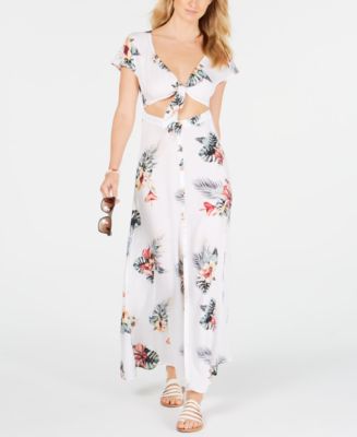 Roxy Juniors' Cutout Cover-Up Dress - Macy's