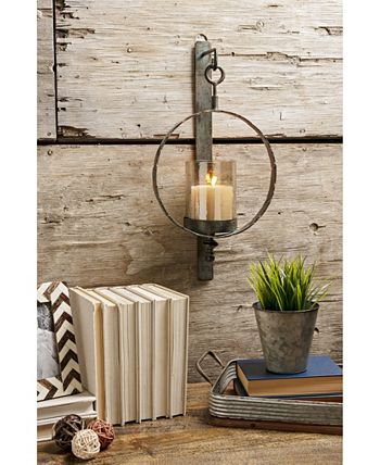 IMAX Circle Wall Sconce - Macy's