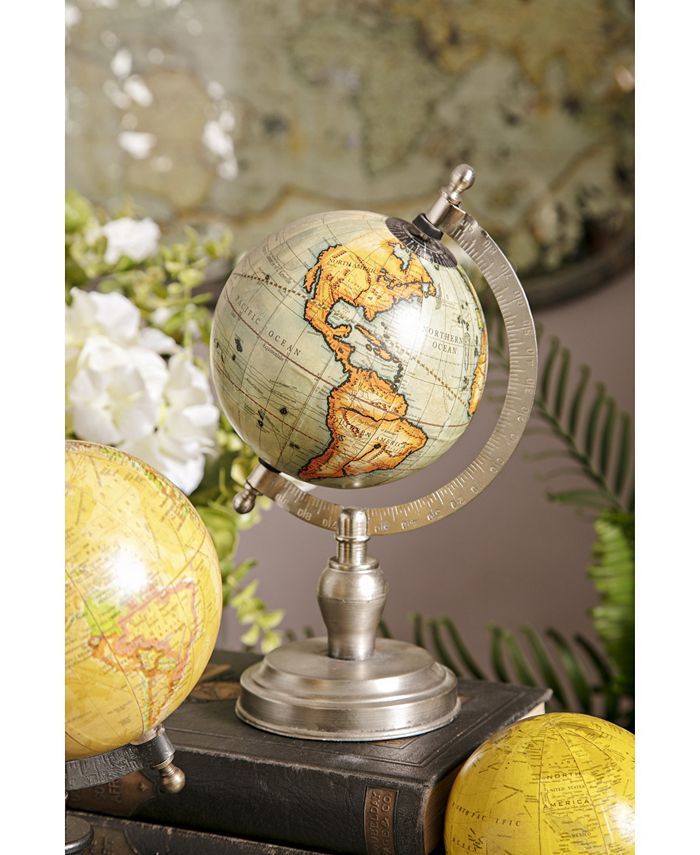 IMAX Colombo Small Globe with Nickel Finish Base - Macy's