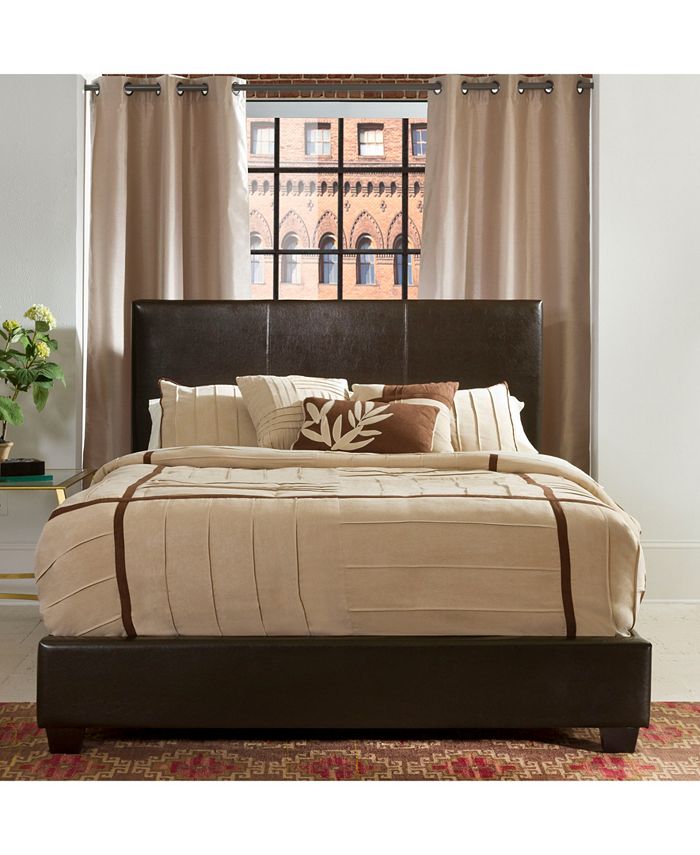 Crosley Drake King Bedset In Leatherette - Macy's