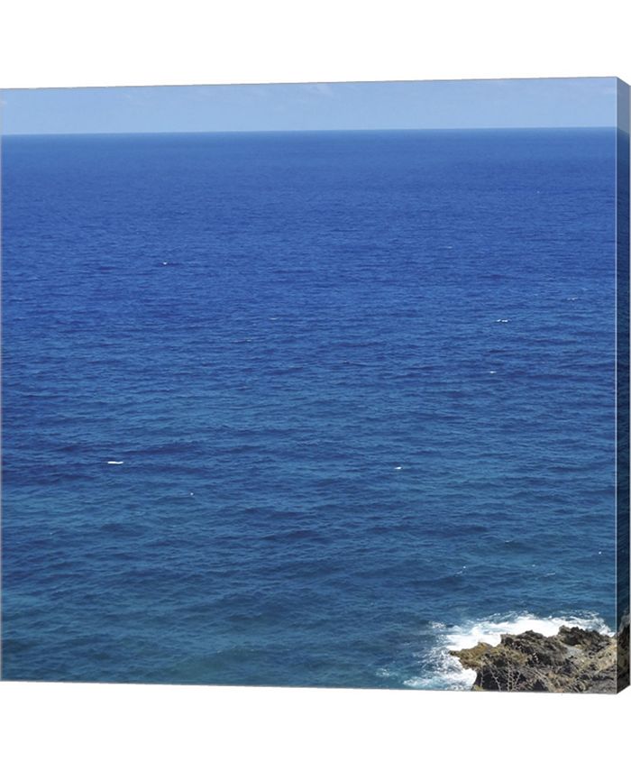 Metaverse Beach III By Erin Clark Canvas Art - Macy's