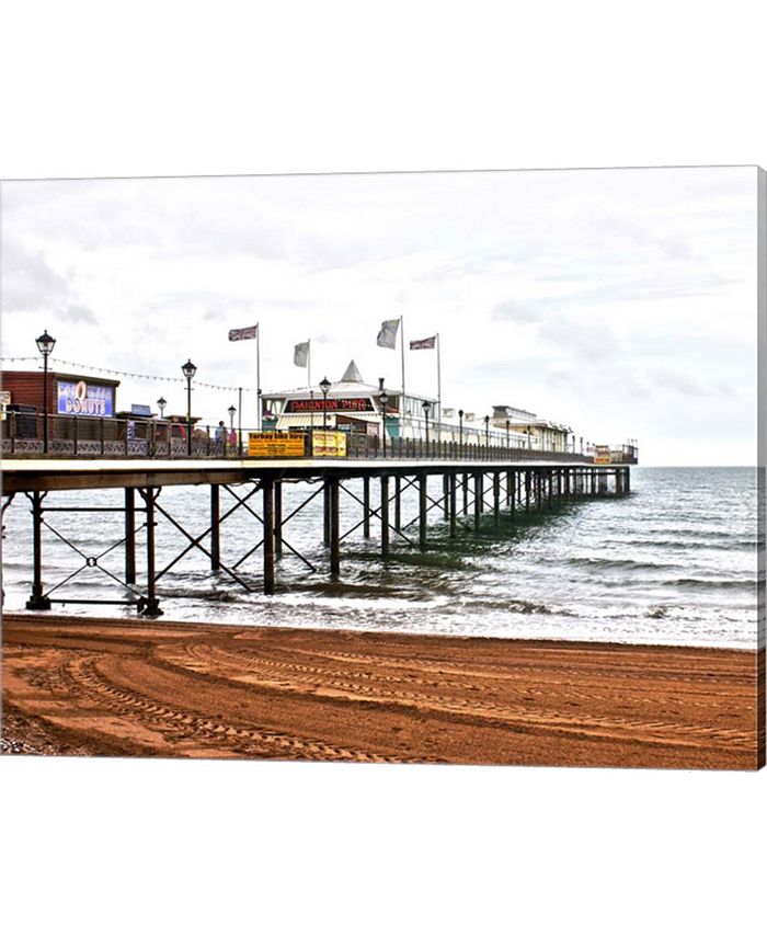 Metaverse Paignton Pier By Toula Mavridou-Messer Canvas Art - Macy's