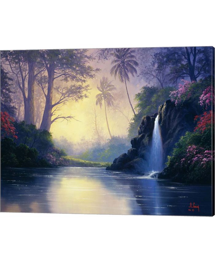 Metaverse Sun Burst By Anthony Casay Canvas Art - Macy's