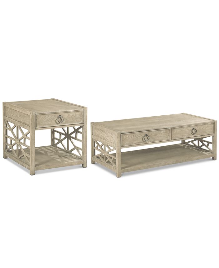 Furniture Finley Table Furniture 2-Pc. Set (Coffee Table & End Table ...