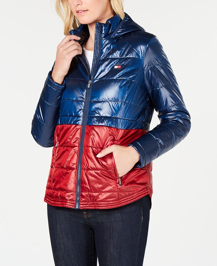 Tommy Hilfiger Colorblocked Jacket - Macy's