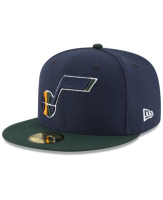 New Era Utah Jazz Basic 2 Tone 59FIFTY Fitted Cap - Macy's