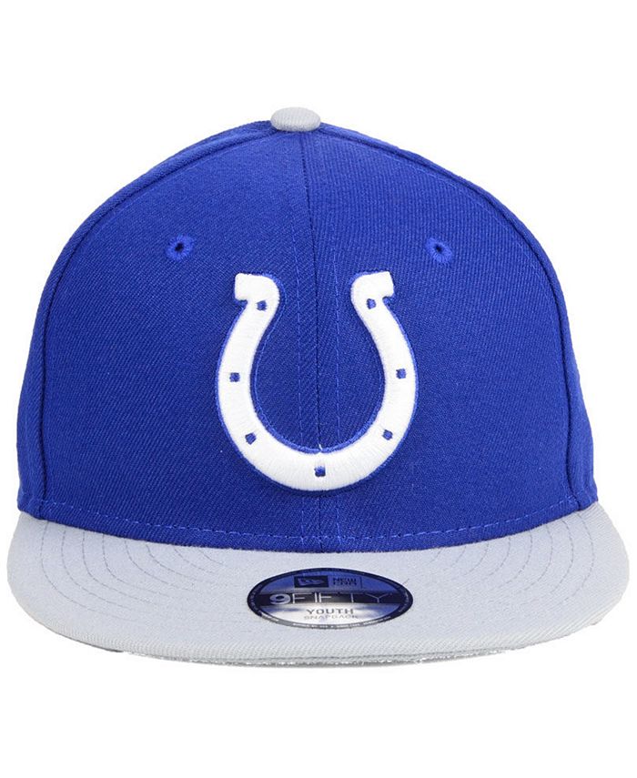 New Era Boys' Indianapolis Colts Two Tone 9FIFTY Snapback Cap - Macy's