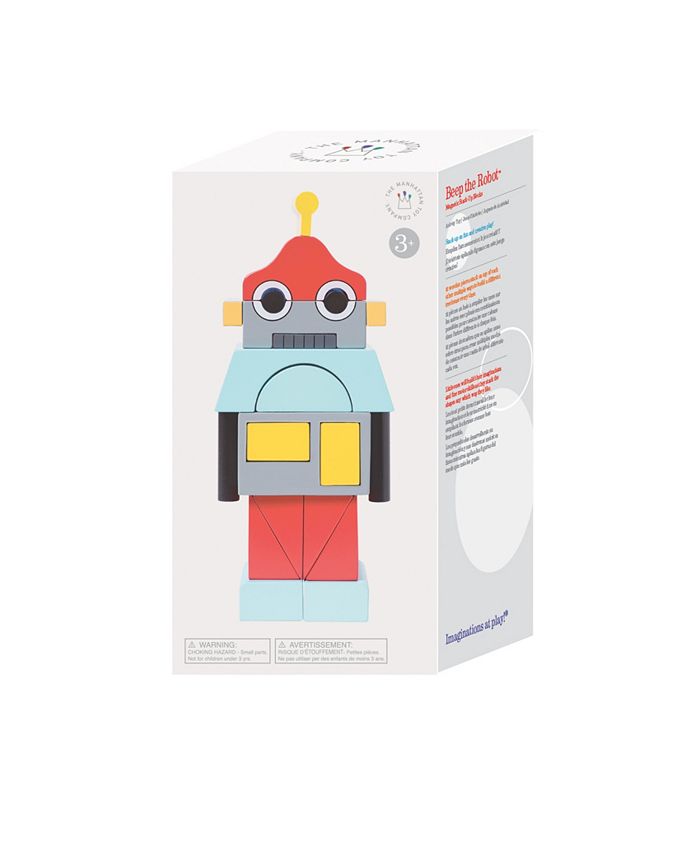 Manhattan Toy Company Manhattan Toy Beep The Robot Magnetic Wooden ...