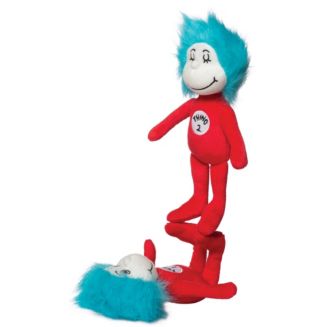 Manhattan Toy Dr. Seuss Thing 1 And Thing 2 Plush Toy Set - Macy's