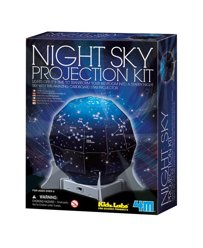 Redbox 4M Kidzlabs Create A Night Sky Projection Kit - Macy's