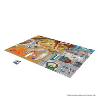 Tcg Toys Hot Wheels Jumbo Mega Mat Play Mat With 2 Bonus Vehicles - Macy's